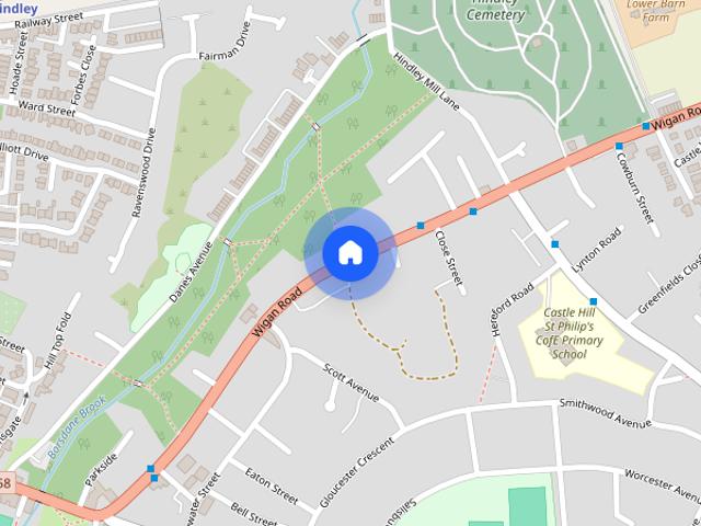 Castle Hill Road, Hindley, Wigan