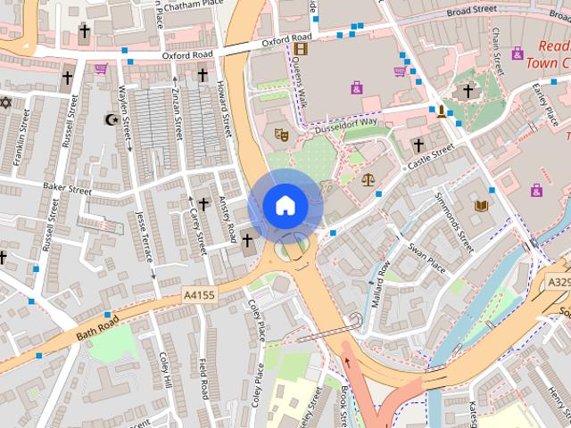 Castle Street, Reading, Berkshire, RG1