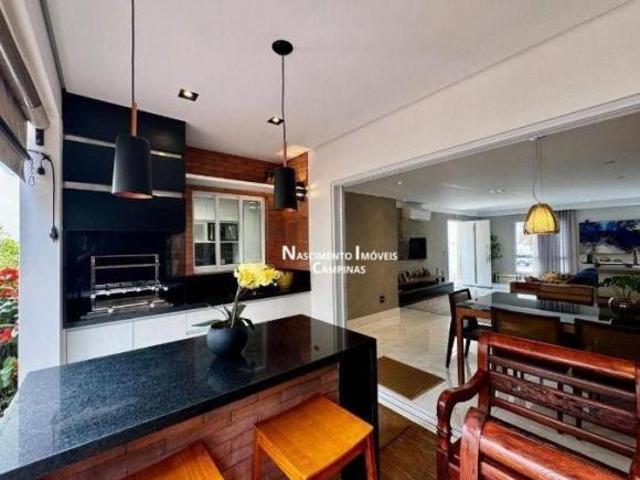 Casa maravilhosa com 3 suítes à venda, 160 m² por R$ 1.840.000 Condomínio Vilage Hípica Campinas