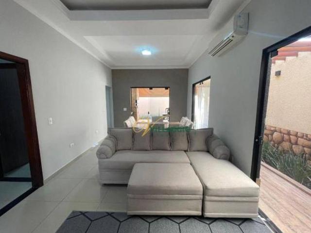 casa mobiliada 3 dormitórios sendo 1 com closet e hidromassagem