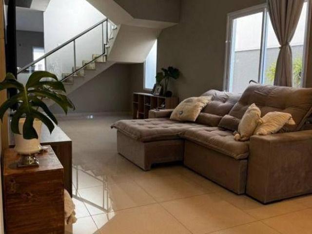 Casa MOBILIADA com 4 suítes à venda, 259 m² por R$ 2.200.000 Quinta das Atírias Parque Residenci