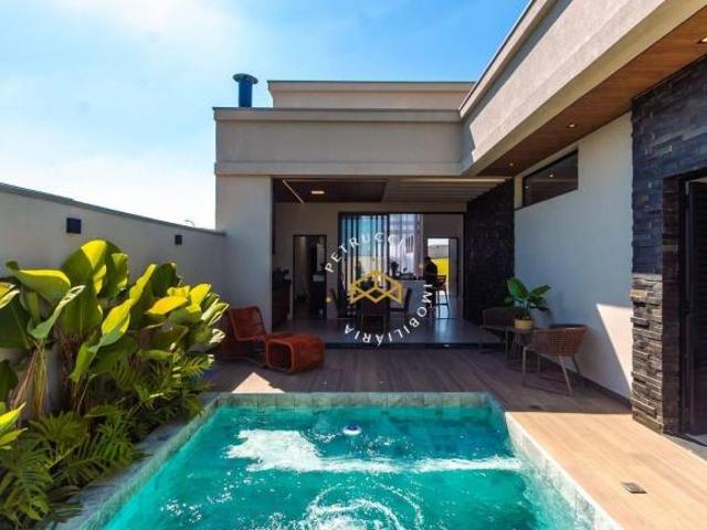 CASA MOBILIADA E DECORADA À VENDA NO CONDOMINIO DONA MARIA CANDIDA EM INDAIATUBA