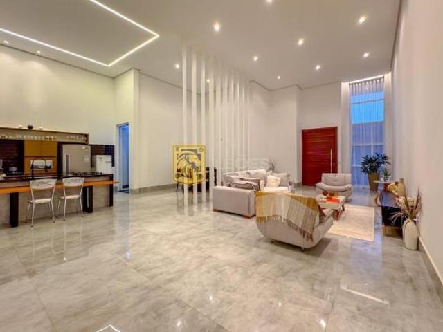 CASA MODERNA 3 SUÍTES | 370M² | PISCINA + SAUNA | COND. AMERICANO | R$1,9MI