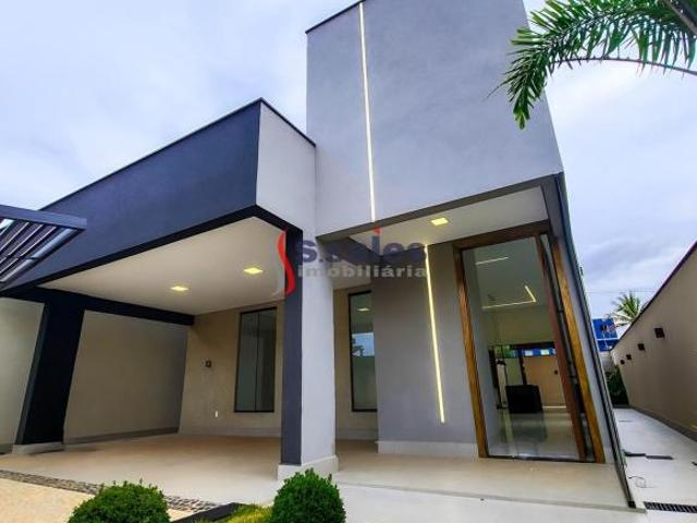 CASA MODERNA, 03 SUITES, ESCRITURADA, PÉ DIREITO ALTO, CHURRASQUEIRA NA COLONIA AGRICOLA SAMABAIA