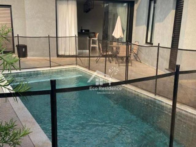 Casa Moderna com 3 dormitórios à venda, 156 m² por R$ 1.100.000 Condomínio Ninho Verde II Pardin