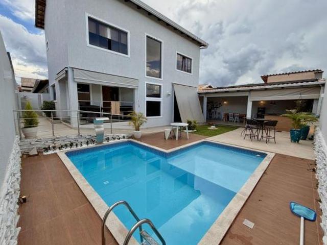 Casa moderna condomínio rk 4 quartos 3 suítes lazer completo