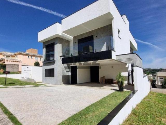 Casa Moderna Contemporânea à venda 4 Suítes Piscina 4 vagas Condomínio Parque das Quaresmeiras, Camp