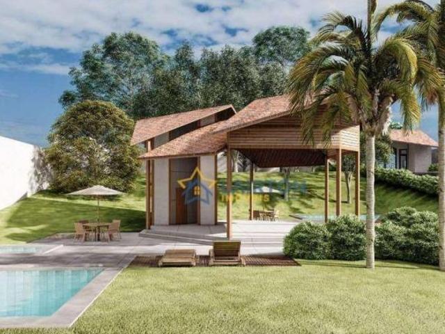 Casa moderna à venda em Atibaia com área gourmet e 3 dormitórios