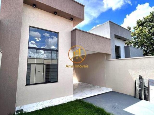 Casa Moderna de Alto Padrão | 3 Quartos 1 Suíte | Chácara São Pedro – Aparecida de Goiânia