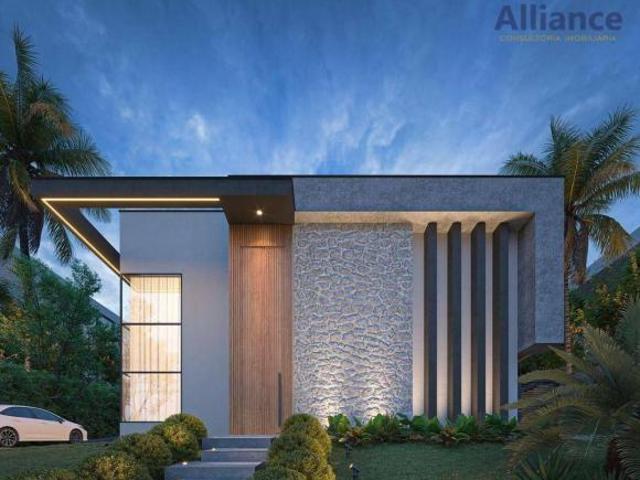 Casa Moderna de esquina em construção com 3 dormitórios à venda, 320 m² por R$ 2.200.000
