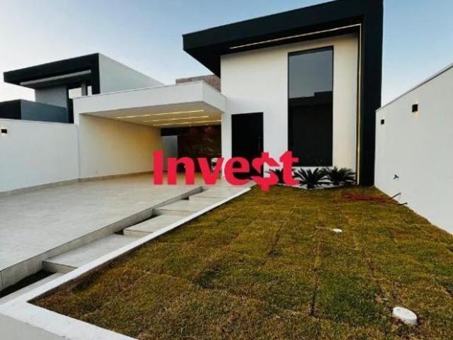 Casa Moderna, Dentro de Condomínio, 3 Suítes, Lazer Completo no Conjunto 04 em Arniqueiras