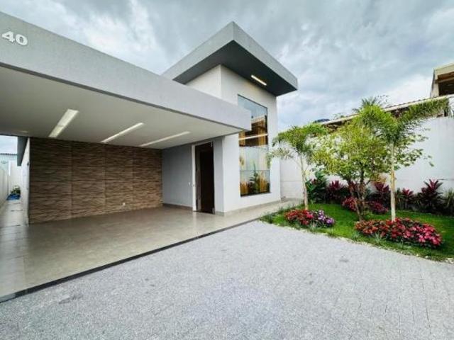 Casa Moderna, Dentro de Condomínio, 3 Suítes, Piscina, Espaço Gourmet na Rua 04 em Vicente pires