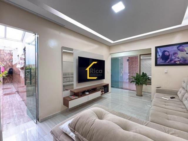 Casa Moderna no Porcelanato com Estrutura para Sobrado