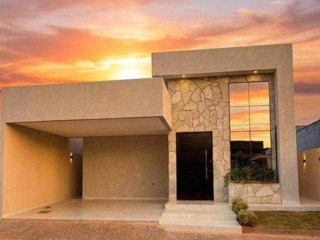 Casa Moderna, Pronta para Morar | 3 Suítes | Completa com Armários Ponte Alta
