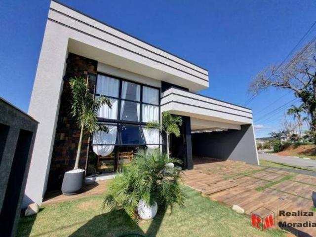 Casa moderna térrea e isolada com 3 quartos à venda, 200 m² por R$ 1.450.000 Reserva Paineiras V