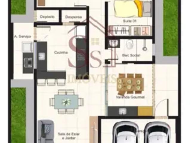 Casa moderna à venda no condomínio boulevard | conforto e estilo!