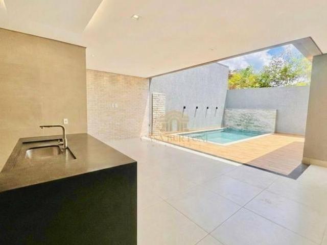 CASA MODERNA VICENTE PIRES SOLTA NO LOTE 400M² COM 4 QUARTOS ESCRITÓRIO PISCINA