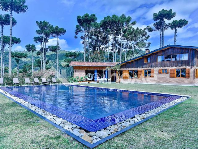 Casa na Montanha com vista para Araucárias