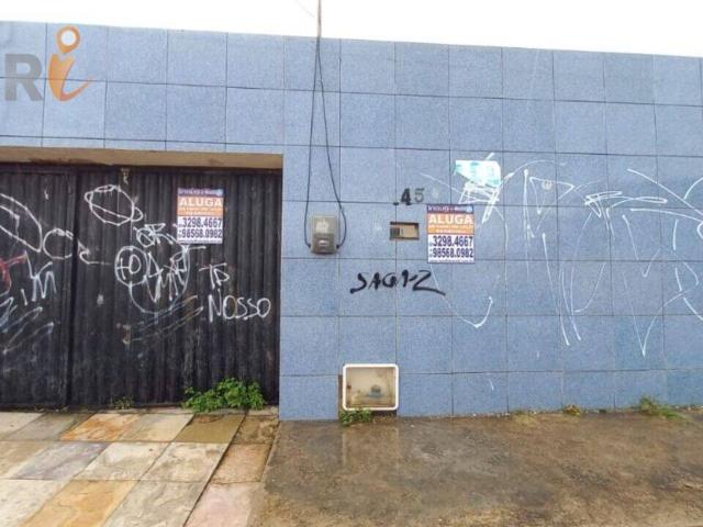 Casa na C Mondubim Fortaleza CE, aluguel por R$ 2.000/mês