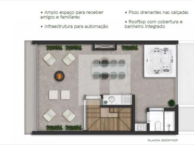Casa Reserva Hípica com 3 SUÍTES e ROOFTOP à venda, 180 m² Jardim das Palmeiras AO LADO DO PÃO DE