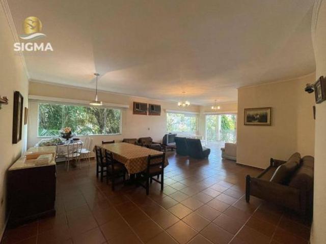 Casa na praia com 5 suítes e varanda com vista para o mar Península, Guarujá