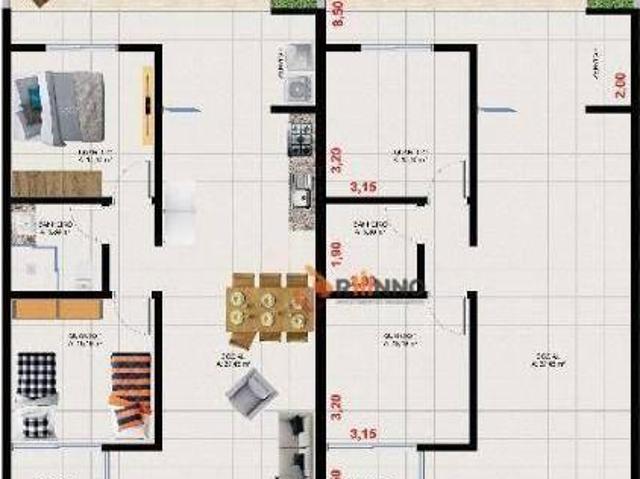 Casa na Praia com 3 quartos, 1 suíte, 150 m² em Guaratuba
