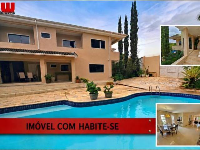 Casa na Vereda da Cruz com habite se ! 4 suítes Lote 800m² Arniqueira DF