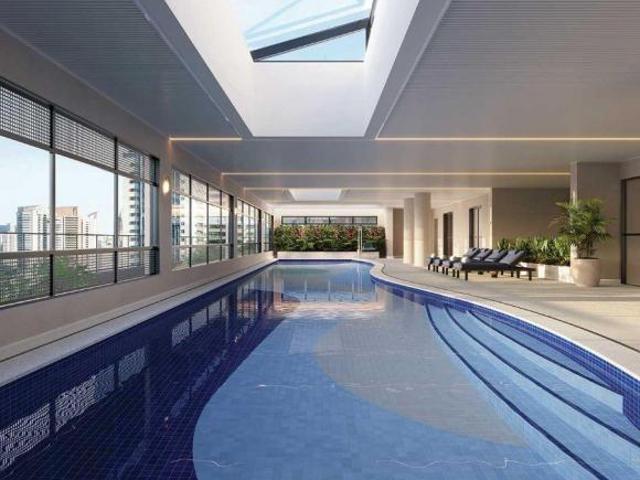 CASA NACIONAL Apartamento com 114 m², 2 suítes, 2 vagas determinadas, Rpoftop no 36º andar