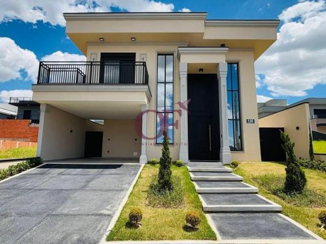 Casa Neoclássica no Gran Ville São Venâncio – 3 Suítes e Piscina Aquecida