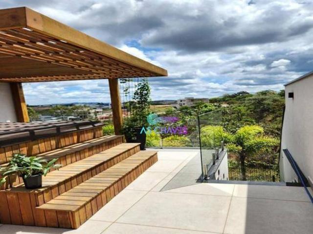 Casa no Condomínio Bosque do Horto em Jundiaí 4 Suítes + Edícula, Deck, Quintal, 6 Vagas R$ 4