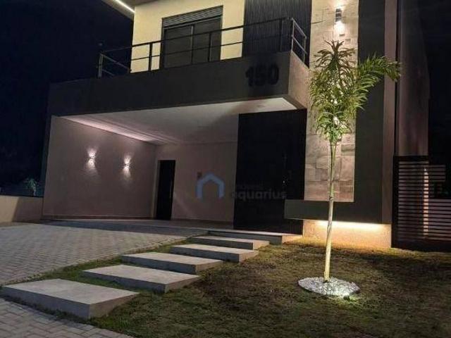 Casa no Condomínio Fogaça com 3 dormitórios à venda, 204 m² por R$ 1.400.000 São João Jacareí/SP