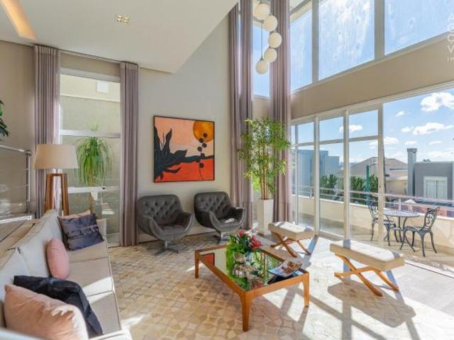 Casa no Condomínio Paysage Sunrise, 02 Suites, 03 Vagas, Churrasqueira, Atuba, Curitiba