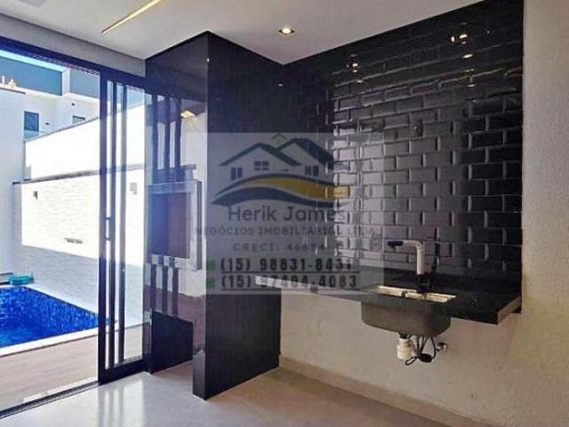 Casa com piscina no Condomínio Reserva Ipanema