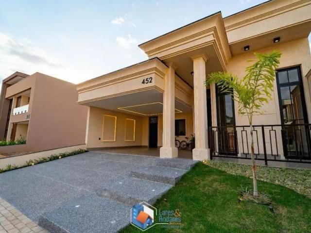 Casa no condomínio Residencial Campos de Medeiros para venda com 4 quartos, sendo 4 suítes, 195m²