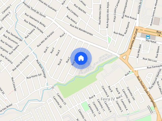 Casa no Feira 4 para alugar centro *04 zap