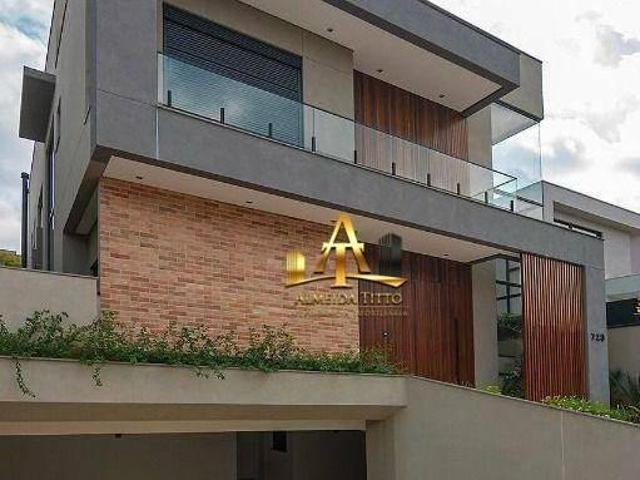 Casa no Genesis 1 com 4 dormitórios à venda, 480 m² por R$ 4.355.000 Alphaville Santana de Parna