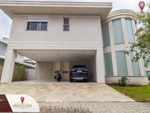 Casa no Residencial Boulevard com 3 dormitórios à venda, 377 m² por R$ 3.280.000 Uberaba Curitib