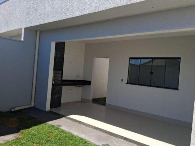 Casa nova 3 Quartos 1 suite 100m² |Area Goumert|Quintal Gramado| Jardim Boa Esperança| 370 mil