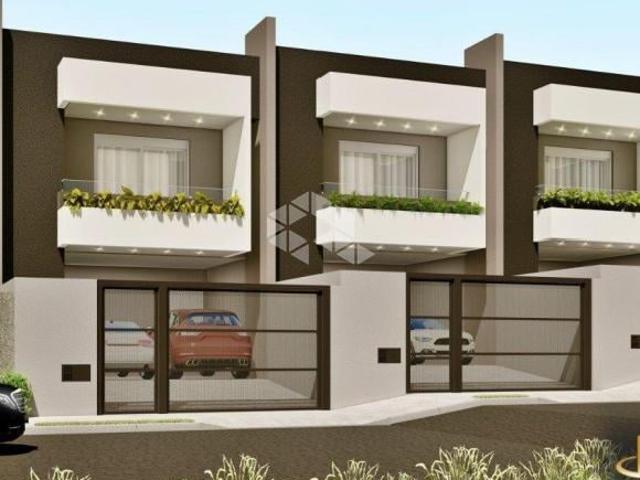 Casa nova 169,49 m², garagem, 3 dormitórios uma com sacada, bairro São José, São Leopoldo