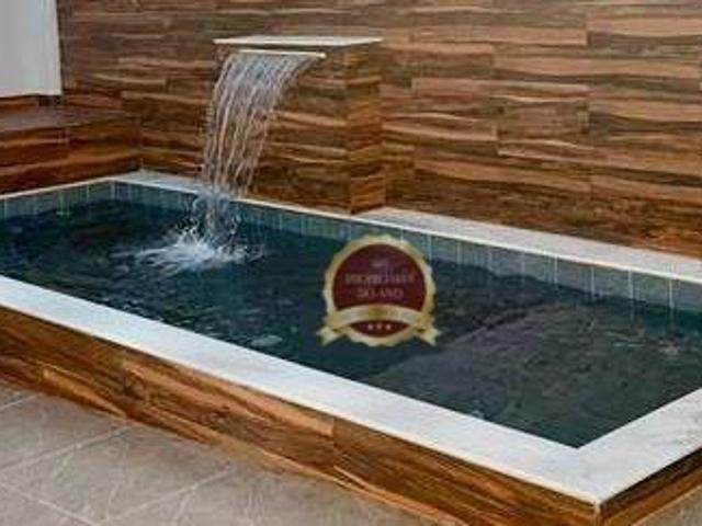 Casa nova 2 dormitórios com piscina e churrasqueira à venda no Cibratel II – Itanhaém