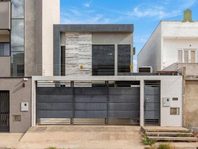 Casa nova c/ piscina e área gourmet no Guará II