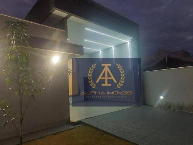 Casa nova com piscina