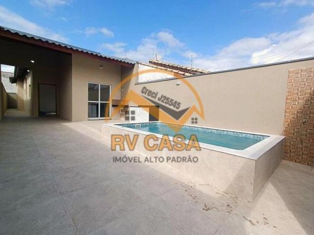 Casa Nova Com Piscina À Venda Parque D&apos aville, Peruíbe/SP