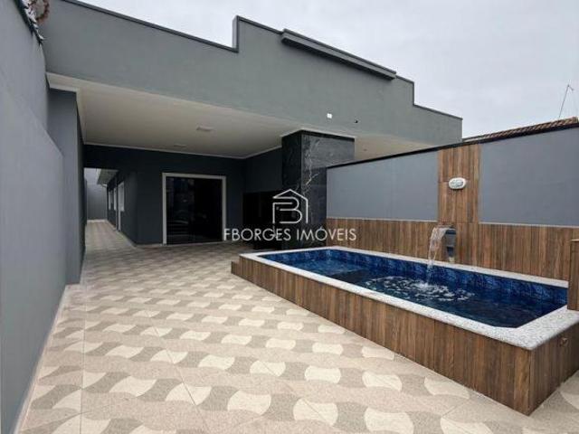 Casa Nova Com Piscina Alto Padrão$439Mil UseSeu FGTS 13981742222 Praia Mongaguá