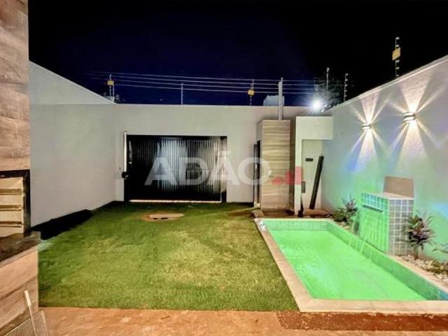 CASA NOVA COM PISCINA JD BALNEÁRIO M PONTE Casa de Rua com 3 Quarto s por R$ 650000.00 no setor J