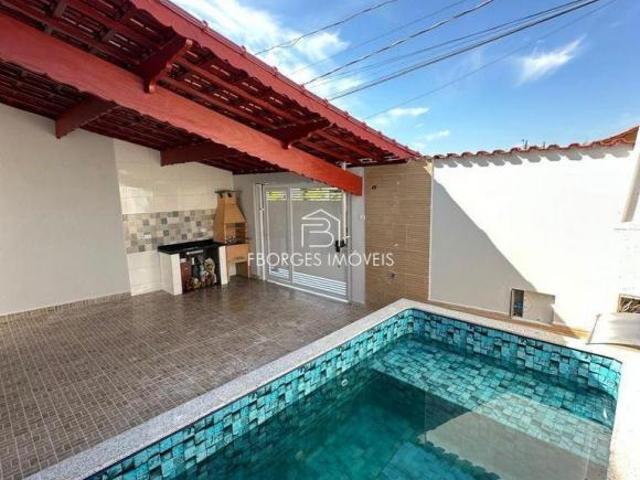 Casa Nova Com Piscina Na Praia de Mongaguá $399mil Use Seu FGTS 13981742222