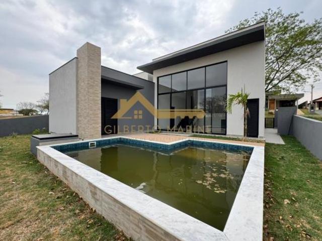 Casa nova com piscina Ninho Verde I Porangaba