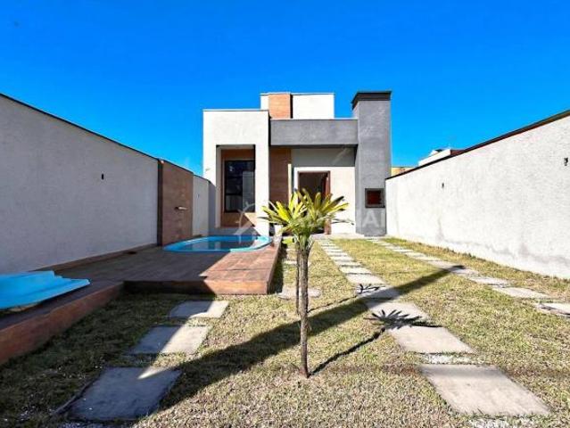 CASA NOVA COM PISCINA PROXIMA AO MAR! com 3 dormitórios à venda, 80 m² por R$ 480.000 Nereidas