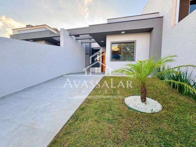 Casa nova com suíte e espaço gourmet Bairro Iguaçu | Fazenda Rio Grande PR