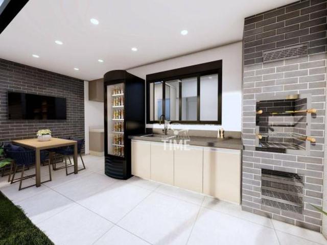 Casa Nova com Suíte, Pé Direito Duplo e Espaço Gourmet – Alto Boqueirão